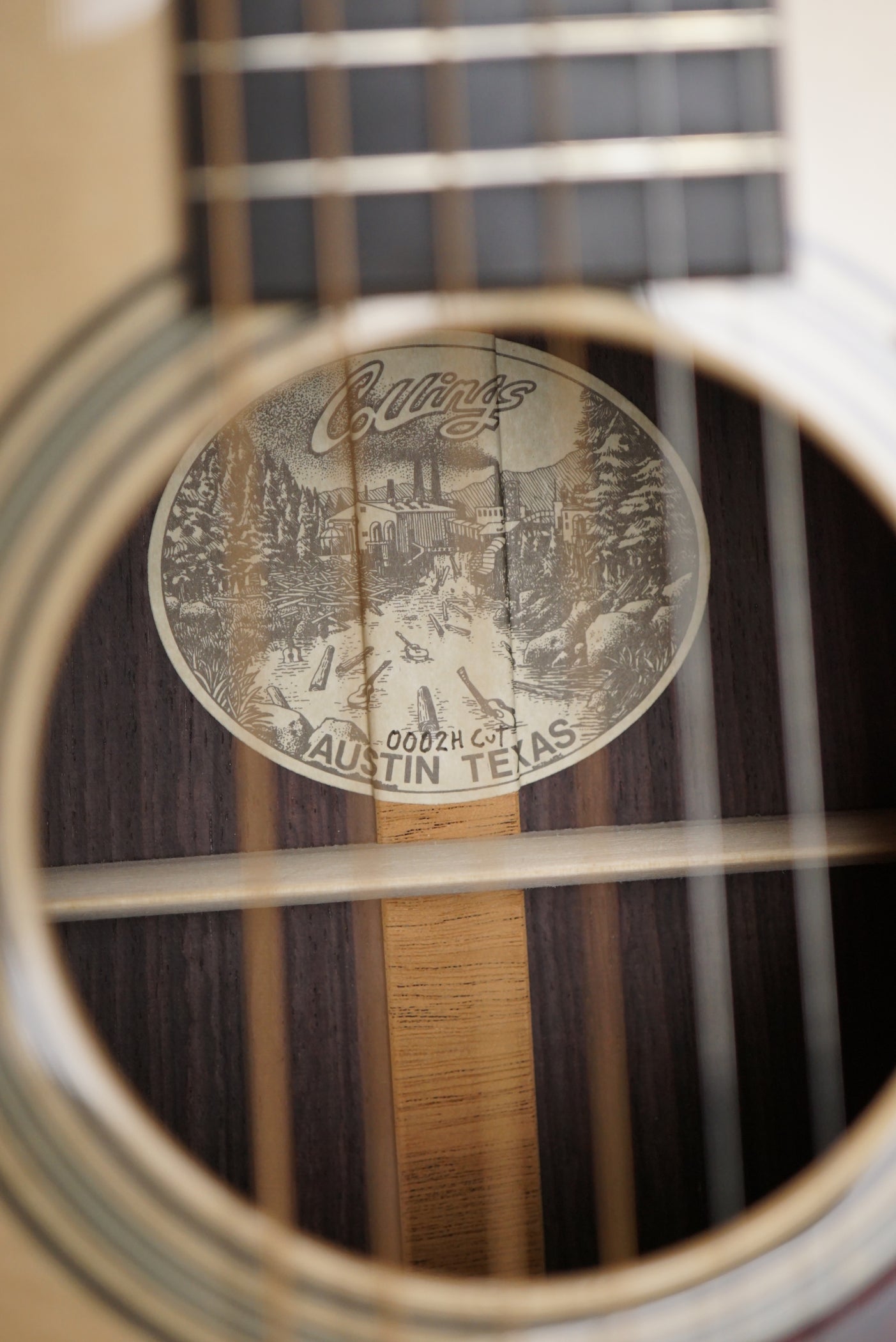 Collings 0002H Cutaway (Herringbone Model) — Northern Lights Music