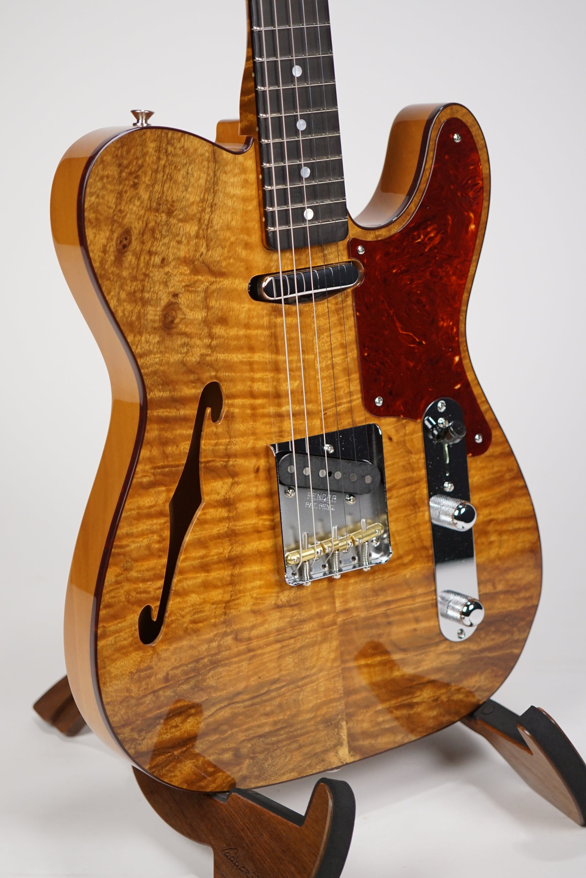Fender Custom Shop Limited Edition Artisan Koa Telecaster Thinline NOS ...