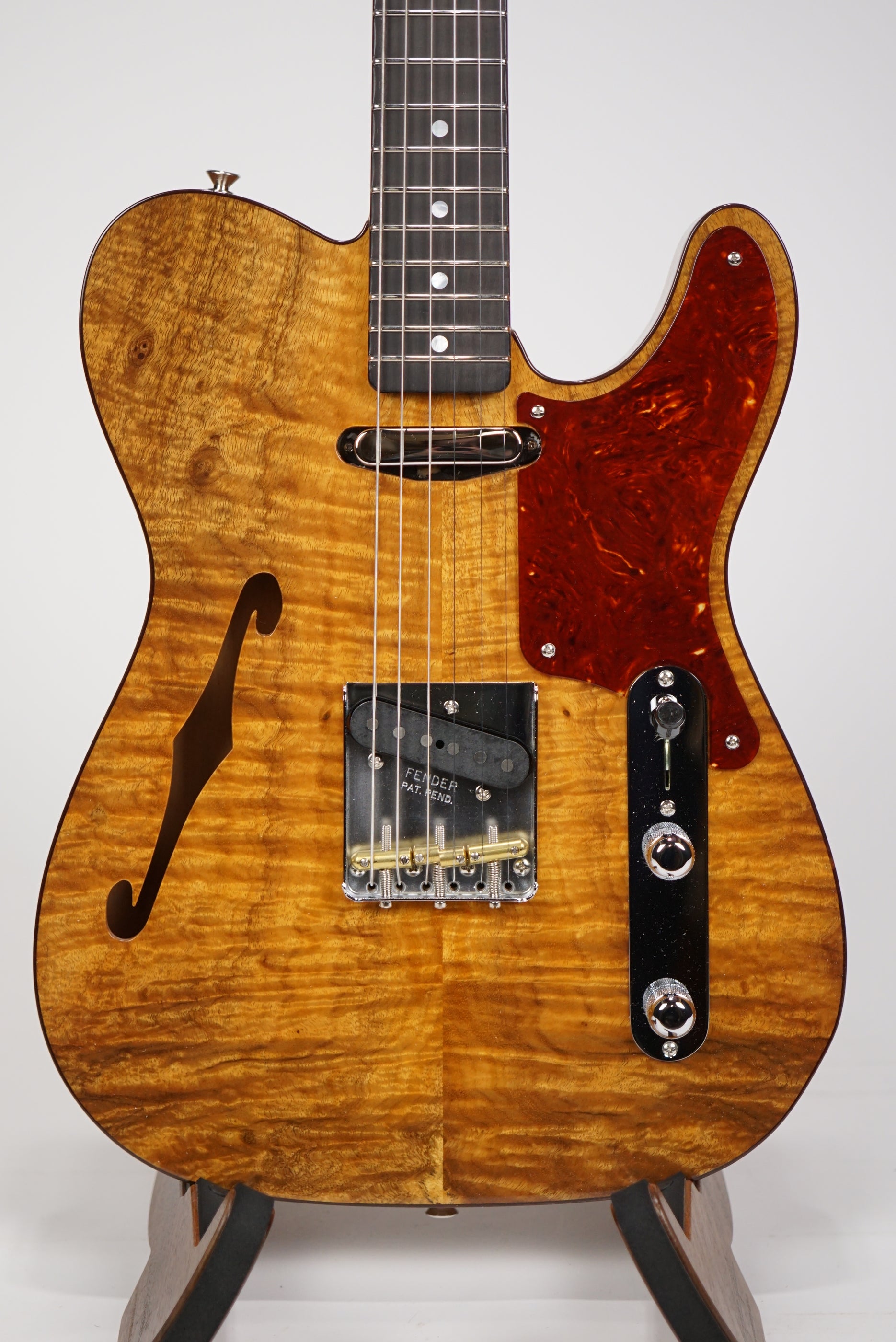 Fender Custom Shop Limited Edition Artisan Koa Telecaster Thinline NOS ...